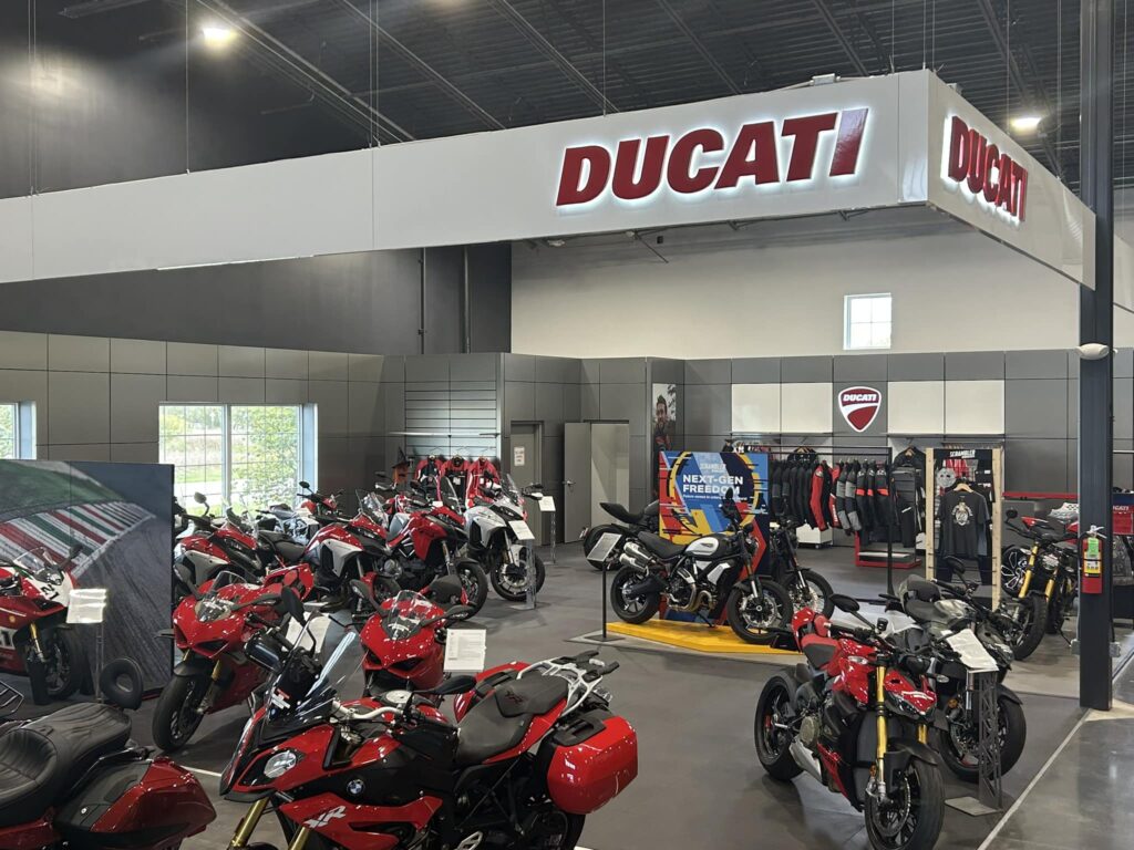 Ducati Showroom is Complete! Come hang out at our Clubhouse. | Gateway BMW